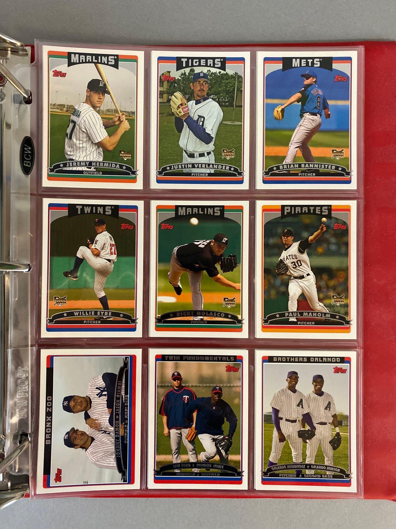 2006 Topps Baseball Set In Binder Auction