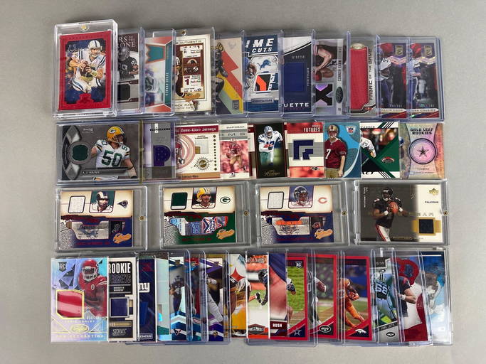 40 Jersey And Numbered Football Cards
