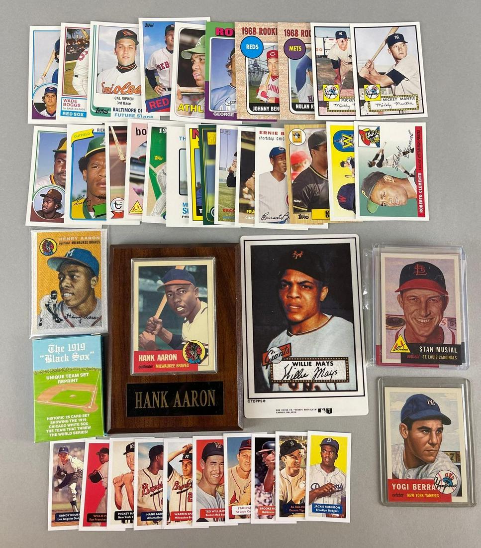 1953 Topps Reprint And 2006 Topps Rookie Of The Week Cards