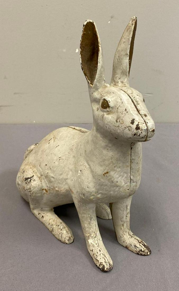 Cast Iron Bunny Rabbit Doorstop