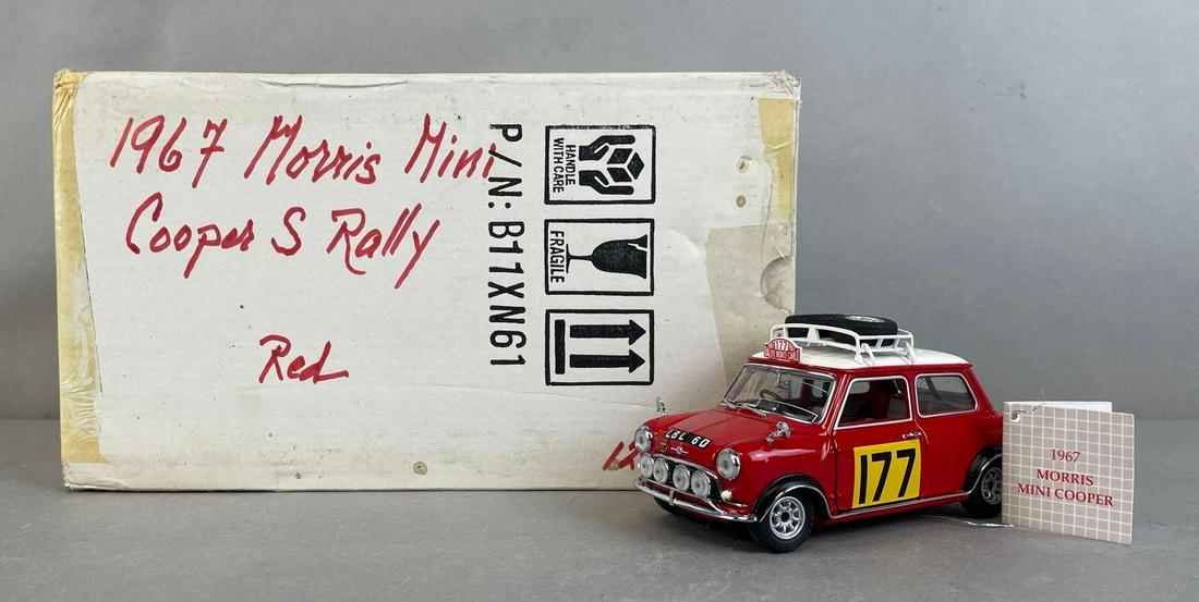 Franklin Mint 1967 Morris Mini Cooper S Rallye Edition Auction