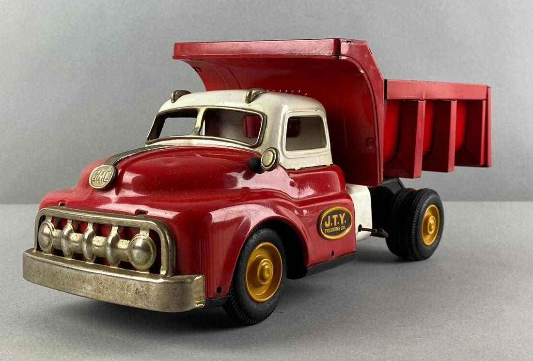 Gmc Jty Trucking Co. Tin Dump Truck Auction