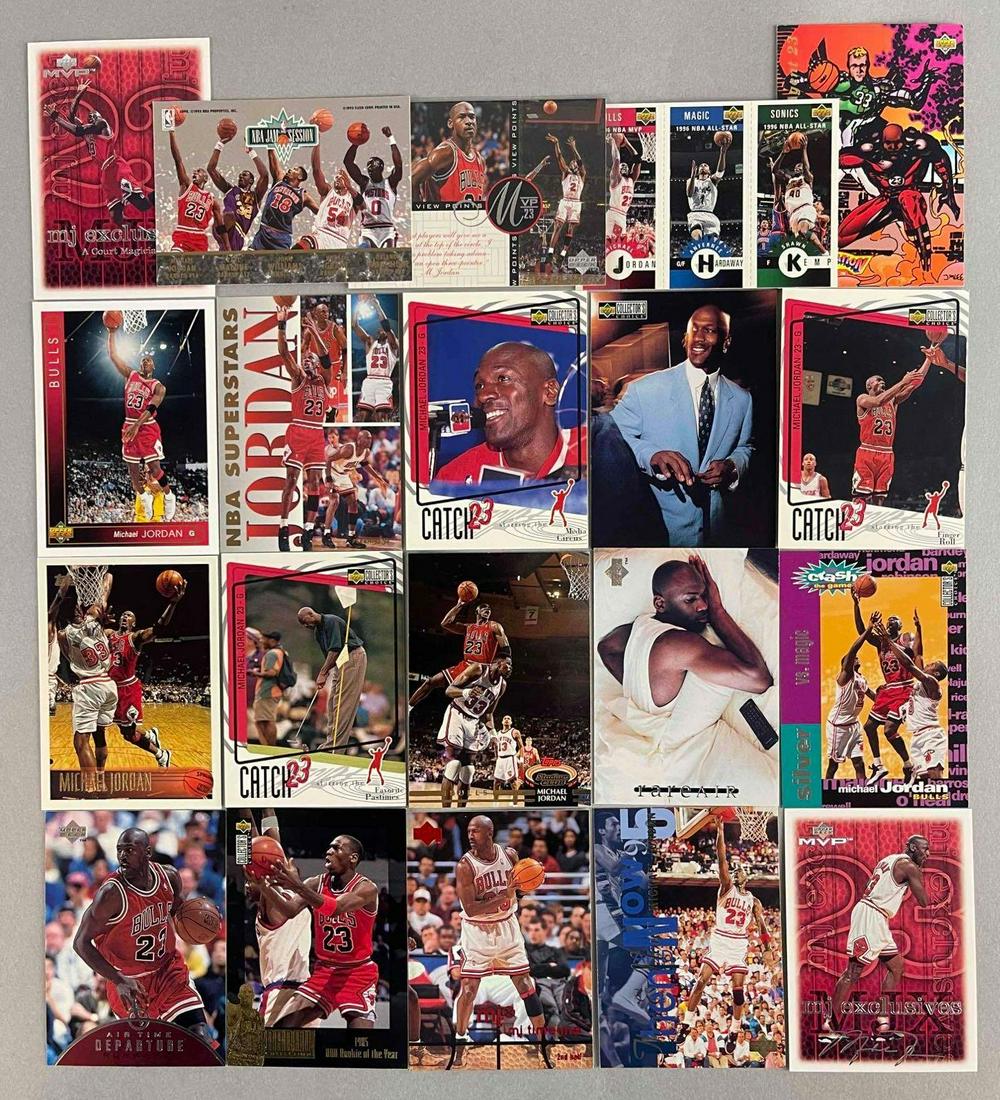 20 - Michael Jordan Cards With Inserts Auction