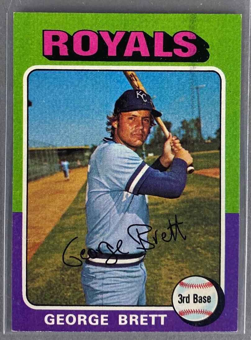 1975 Topps George Brett #228 Auction