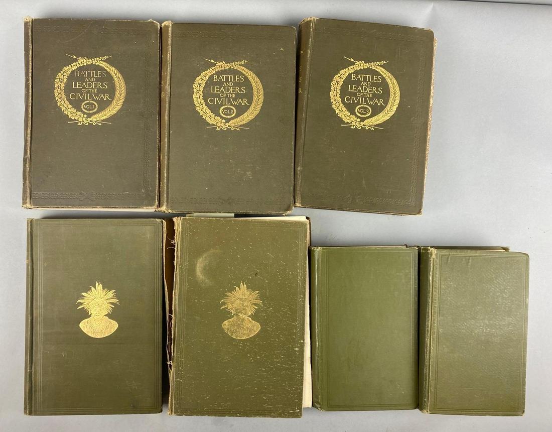 Group Of 7 Military Books And More Auction