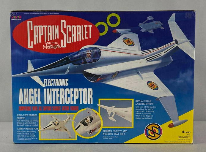 1994 Captain Scarlet And The Mysterons Electronic Angel Interceptor