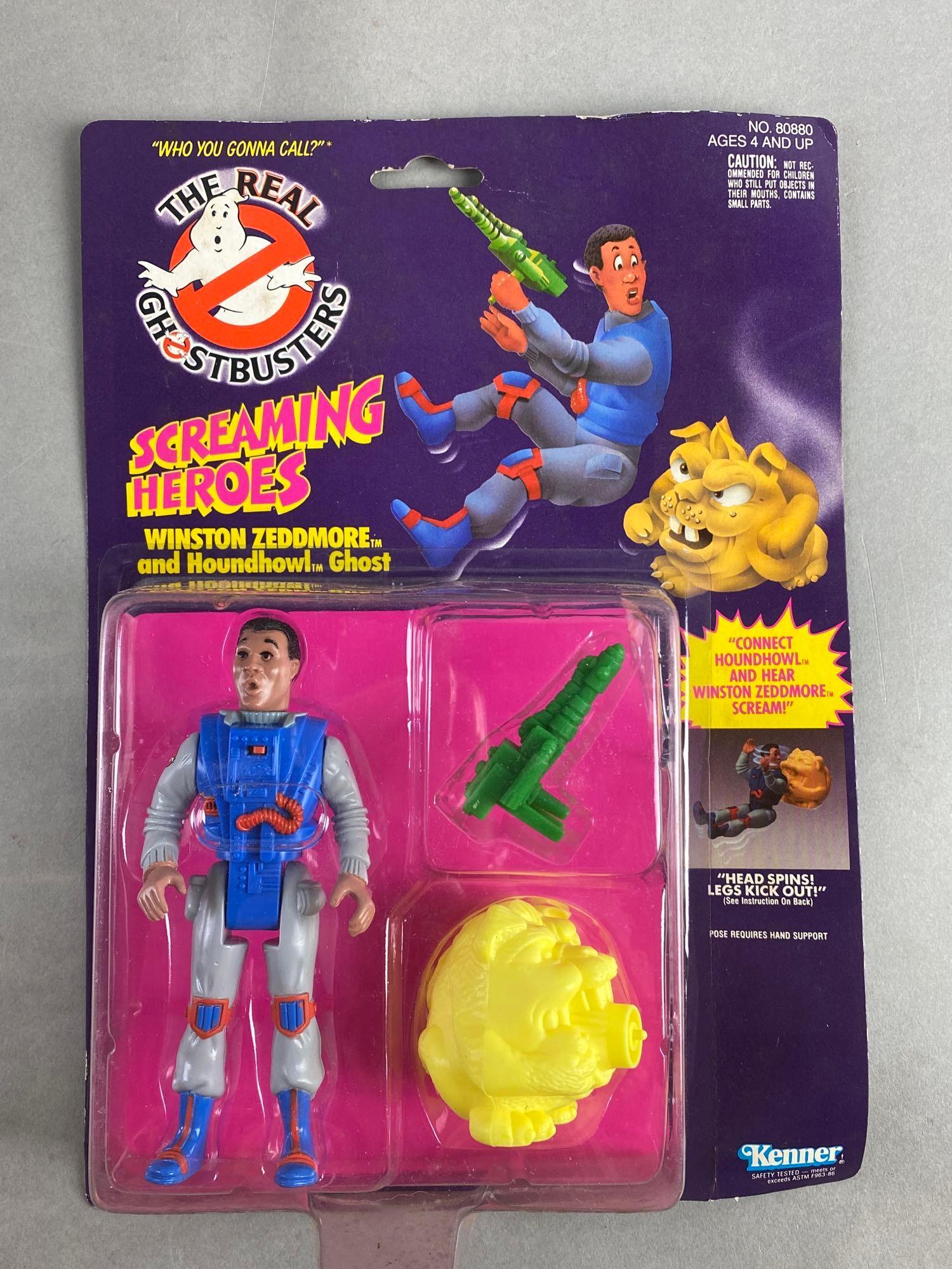 Kenner The Real Ghost Busters Screaming Heroes Winston Zeddmore And ...