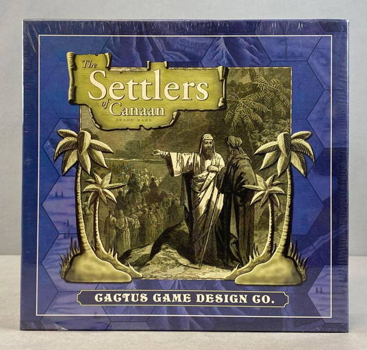 Cactus Game Design Co. Settlers Of Canaan Board Game