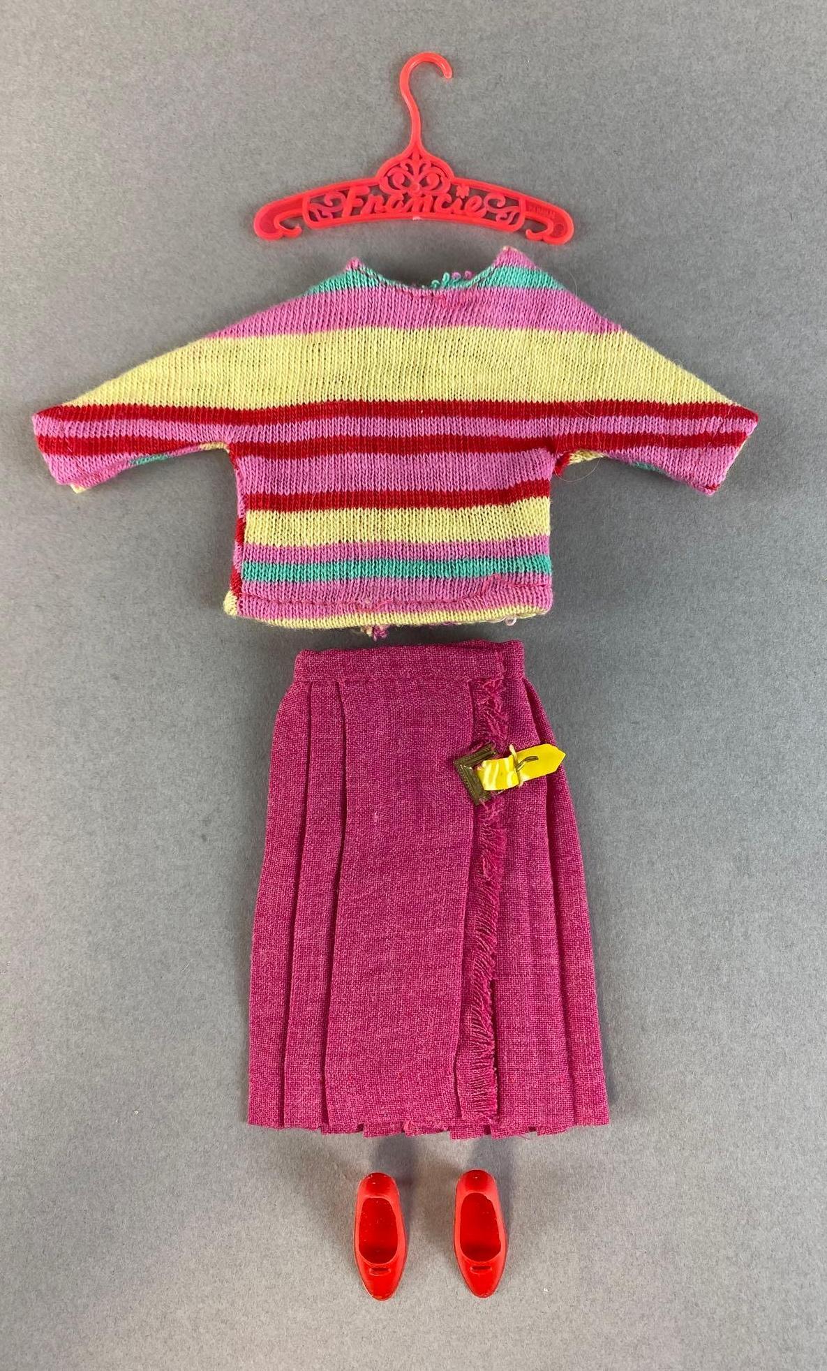 Vintage Mattel Francie High Teen Fashion Outfit Auction