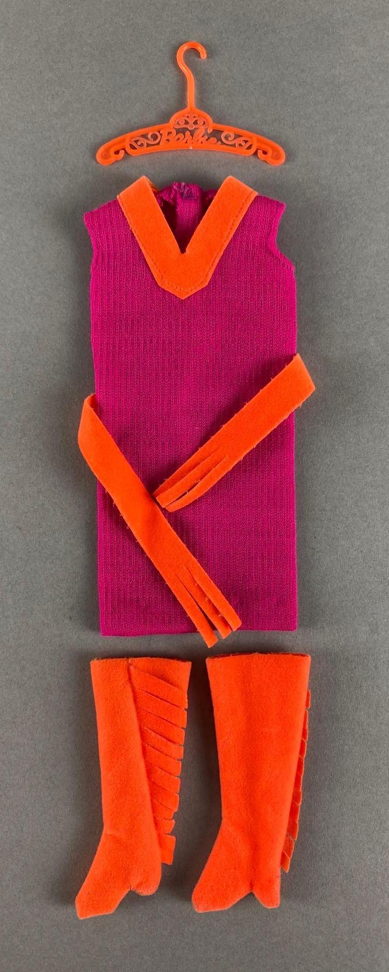 Vintage Mattel Barbie Fringe Benefits Fashion Outfit Auction