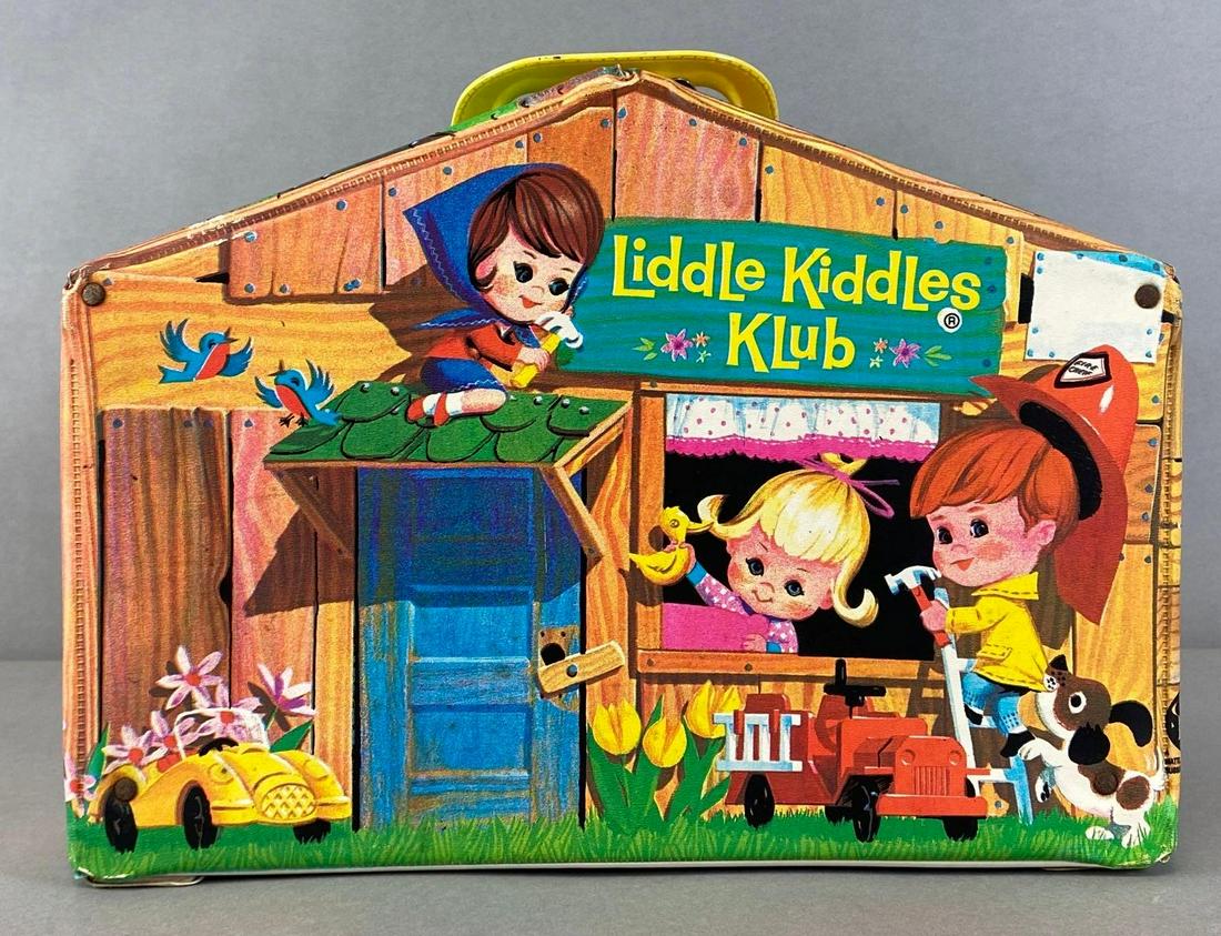 Vintage Mattel Little Kiddles Clubhouse Case And More Auction