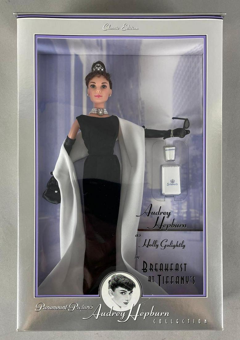 Mattel Breakfast At Tiffanys Audrey Hepburn Barbie Fashion Doll Auction