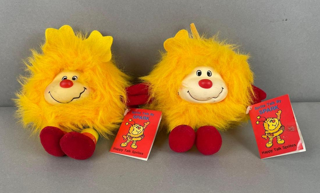 Group Of 2 Hallmark Rainbow Brite Spark Happy Talk Sprites Auction
