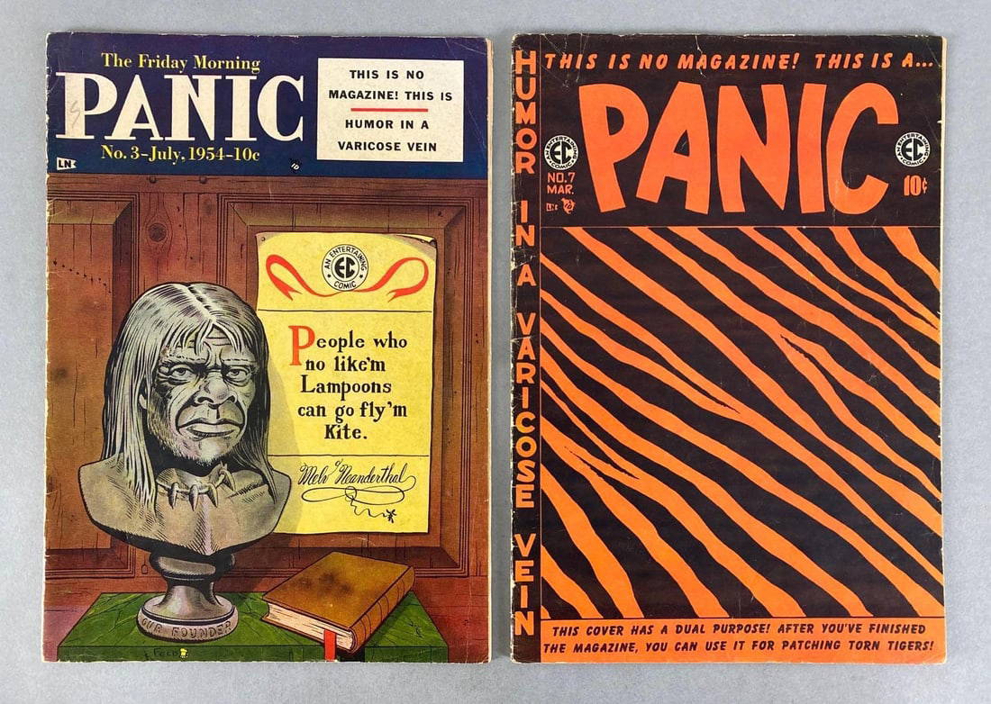 Group Of 2 Tony Tot Panic Comic Books Auction