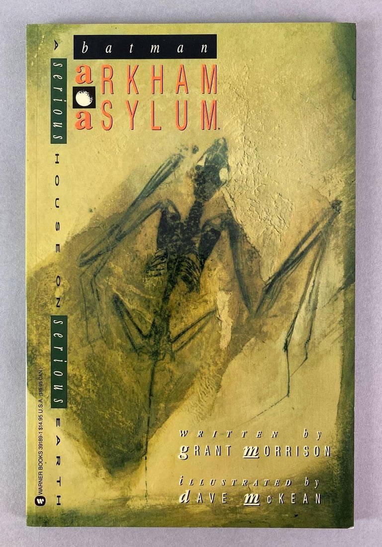 Dc Comics Batman Arkham Asylum Graphic Novel Auction