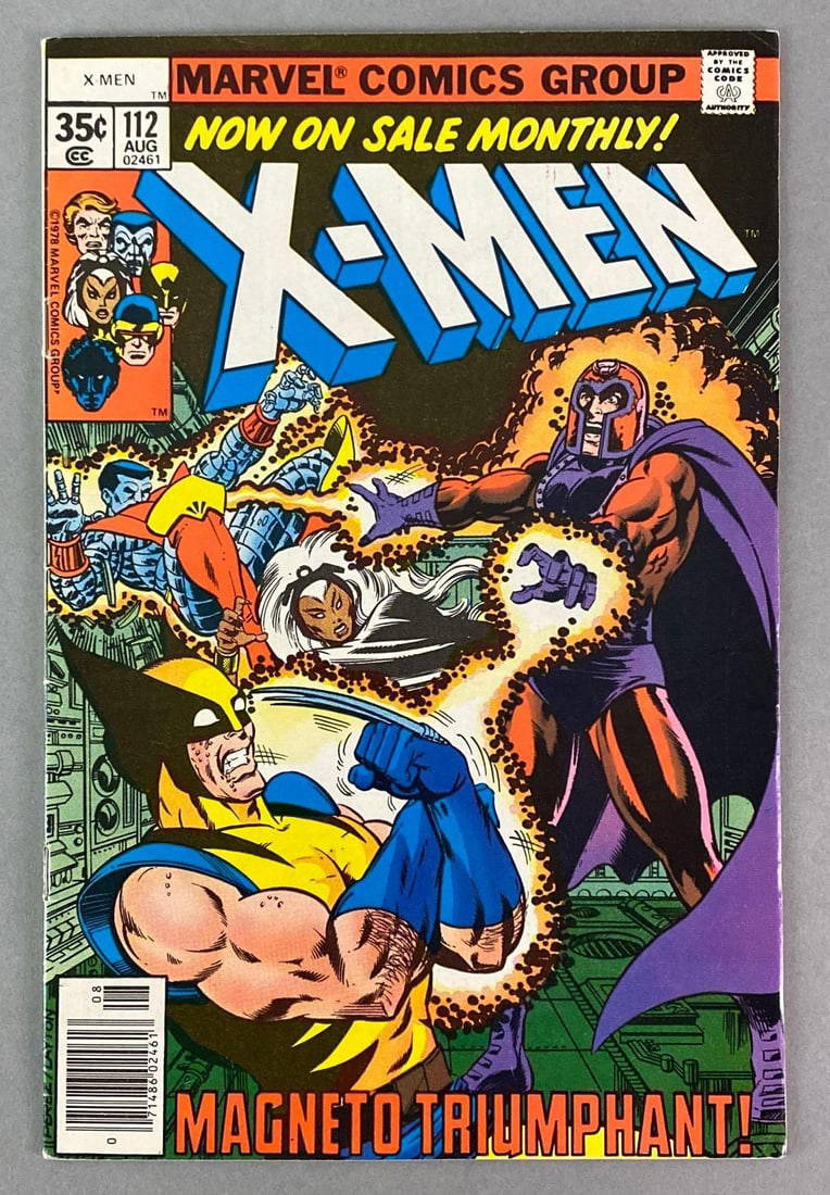 Marvel Comics The X-men No. 112 Auction