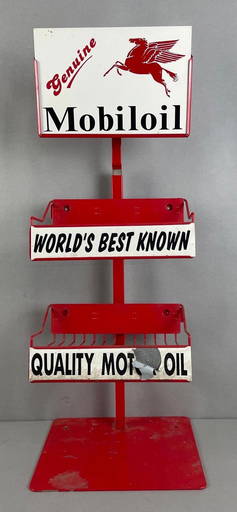 Vintage Mobil Oil Advertising Store Display