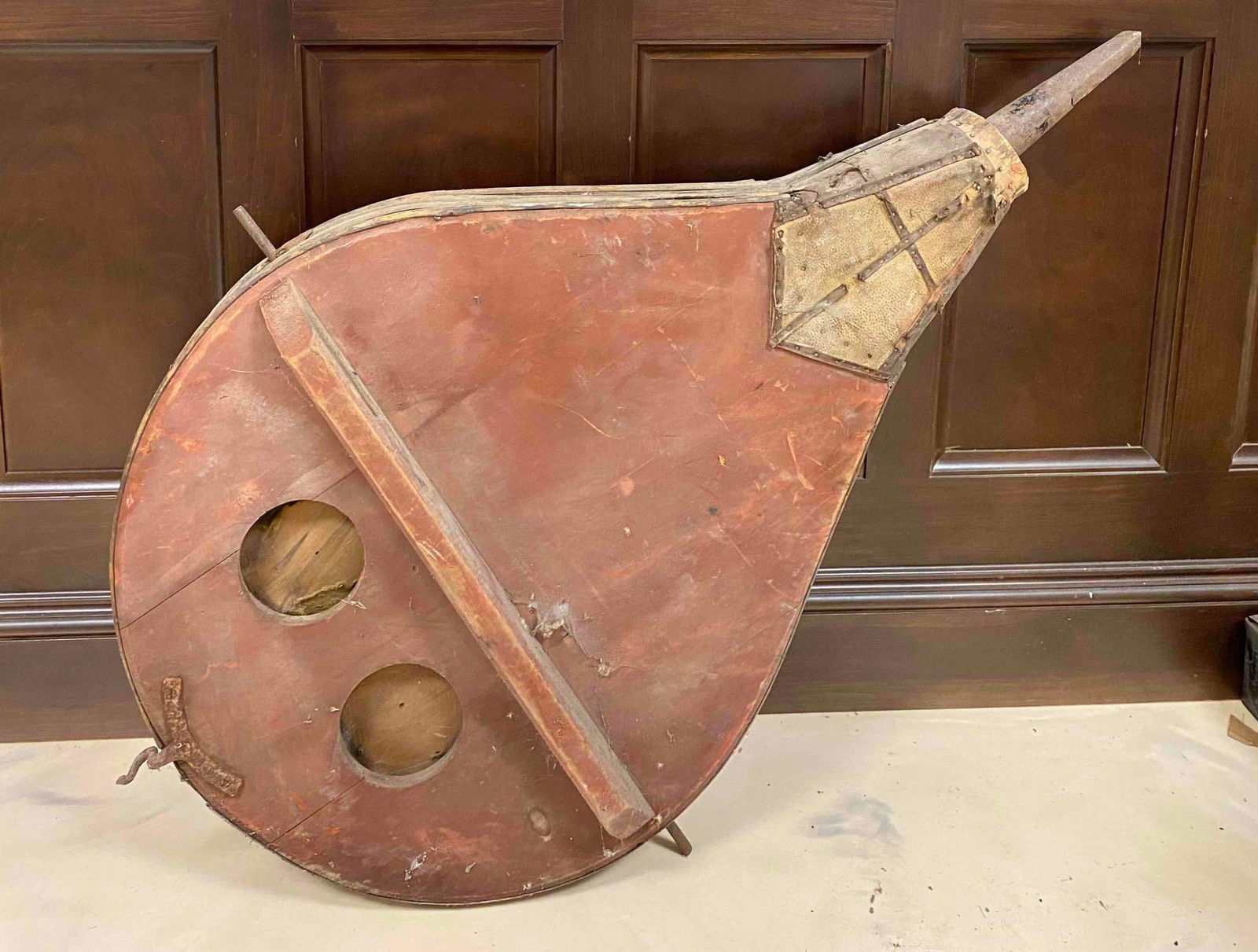 Large Antique Blacksmith Bellows Auction