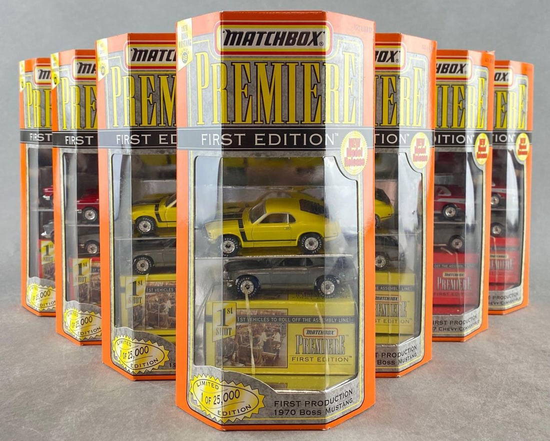 Group Of 10 Matchbox Premiere First Edition Sets Auction