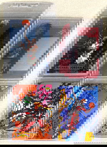 4 Michael Jordan Cards