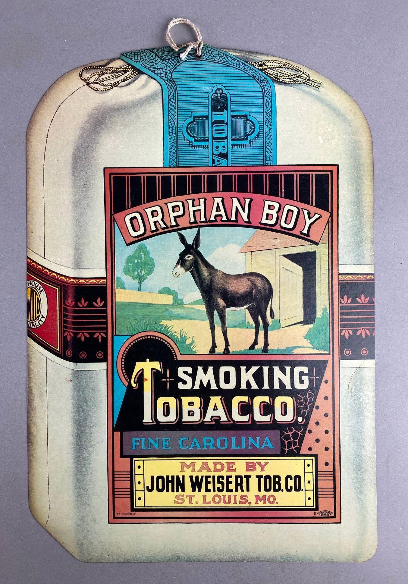 Antique Orphan Boy Smoking Tobacco Fine Carolina Country Store ...