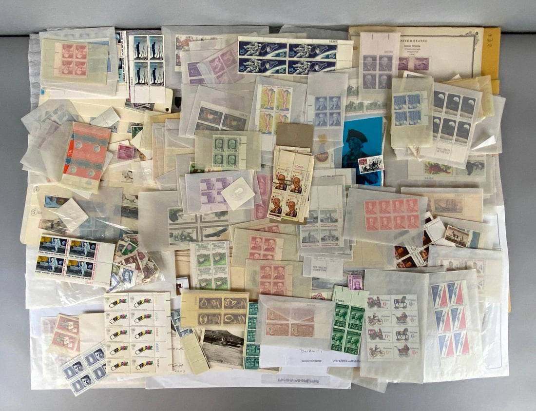 Large Group Of Collectors Stamps Auction