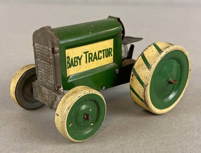 Animate Toy Tin Friction Baby Tractor