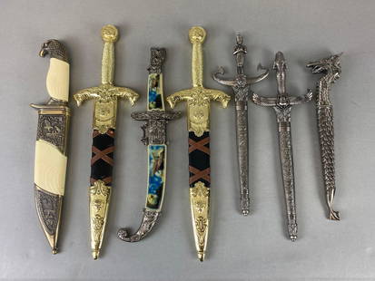 Group Of Decorative Knives