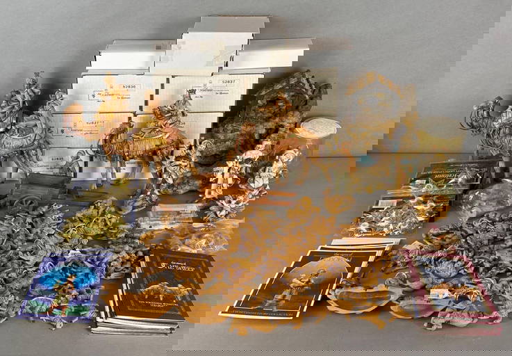 Large Group Of Roman Inc Fontanini Figurines And More