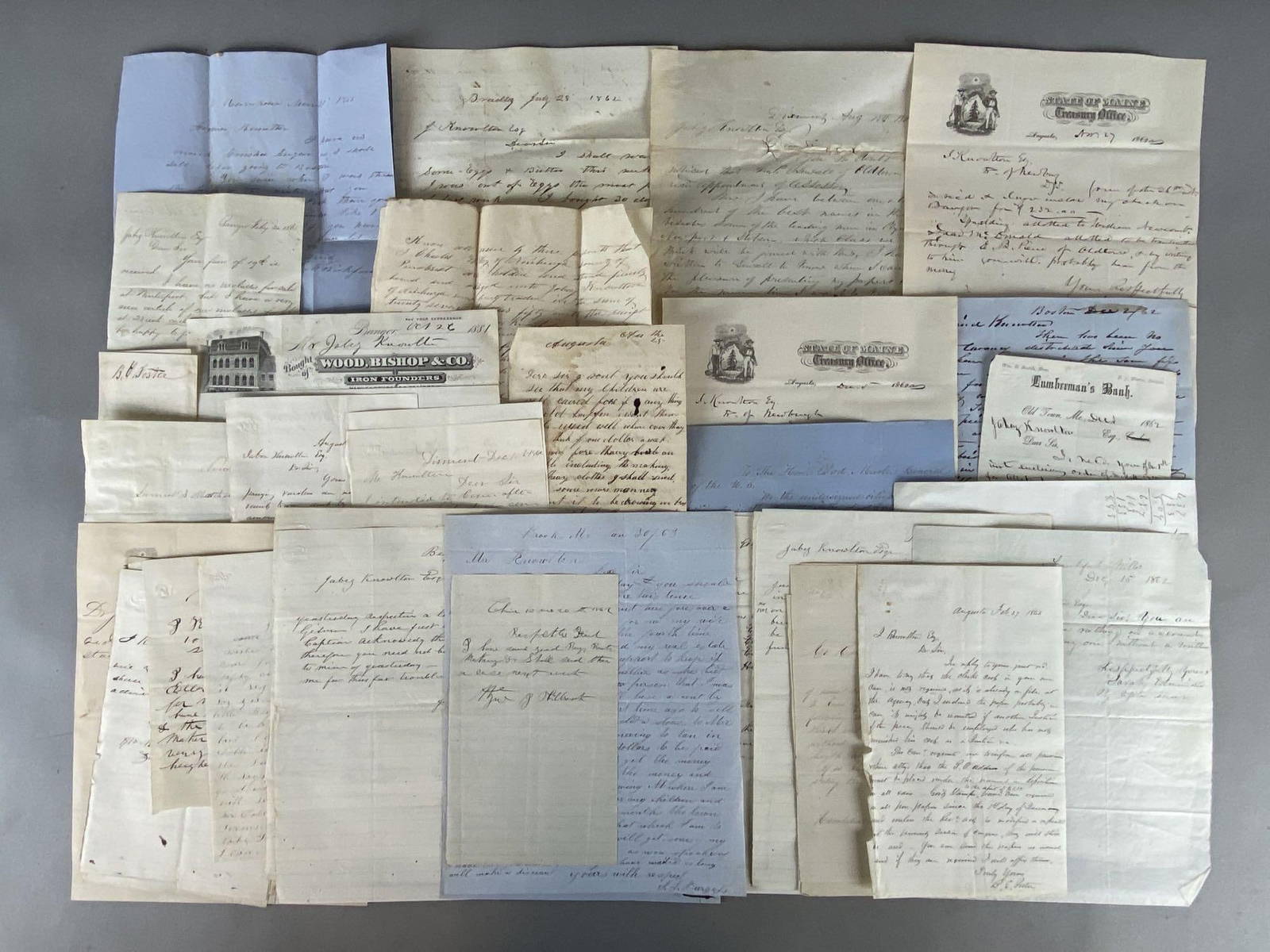 Group Of 20+ 1830s-1860s Letters And More Auction