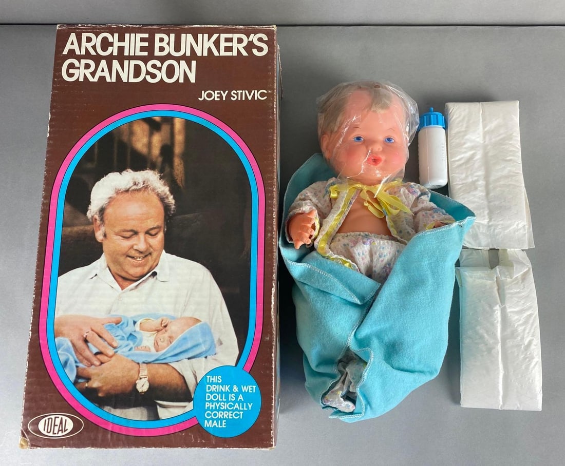 1976 Archie Bunkers Grandson Joey Stivic Doll With Original Box Auction
