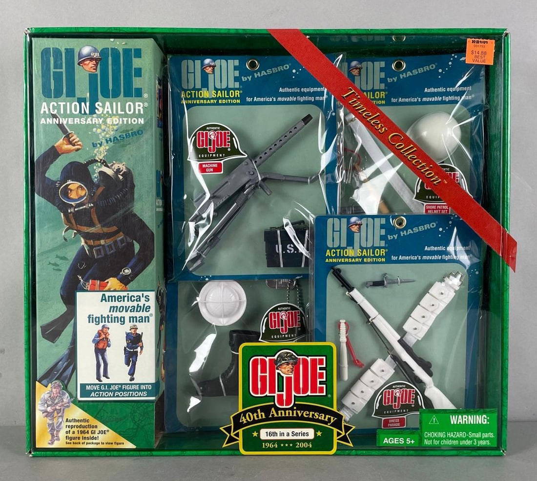 Hasbro G.i. Joe Action Sailor 40th Anniversary Action Figure Auction