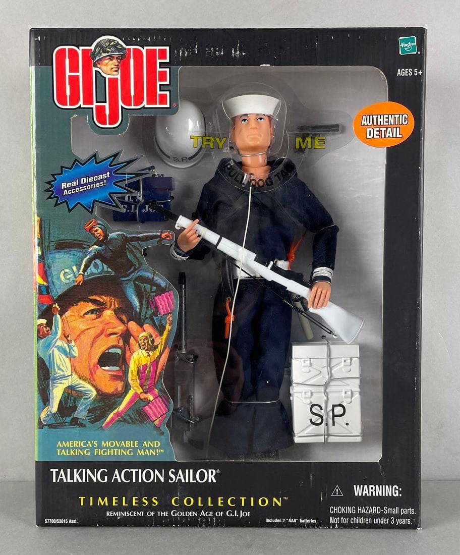 Hasbro G.i. Joe Talking Action Sailor Action Figure Auction