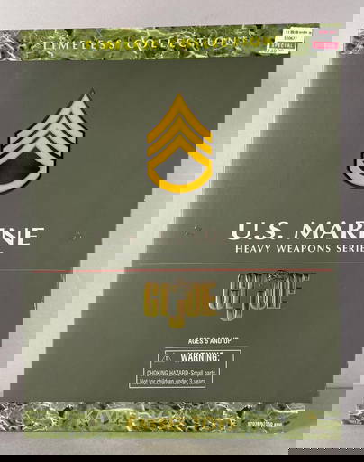 Hasbro G.i. Joe U.s. Marine Heavy Weapons Series Action Figure