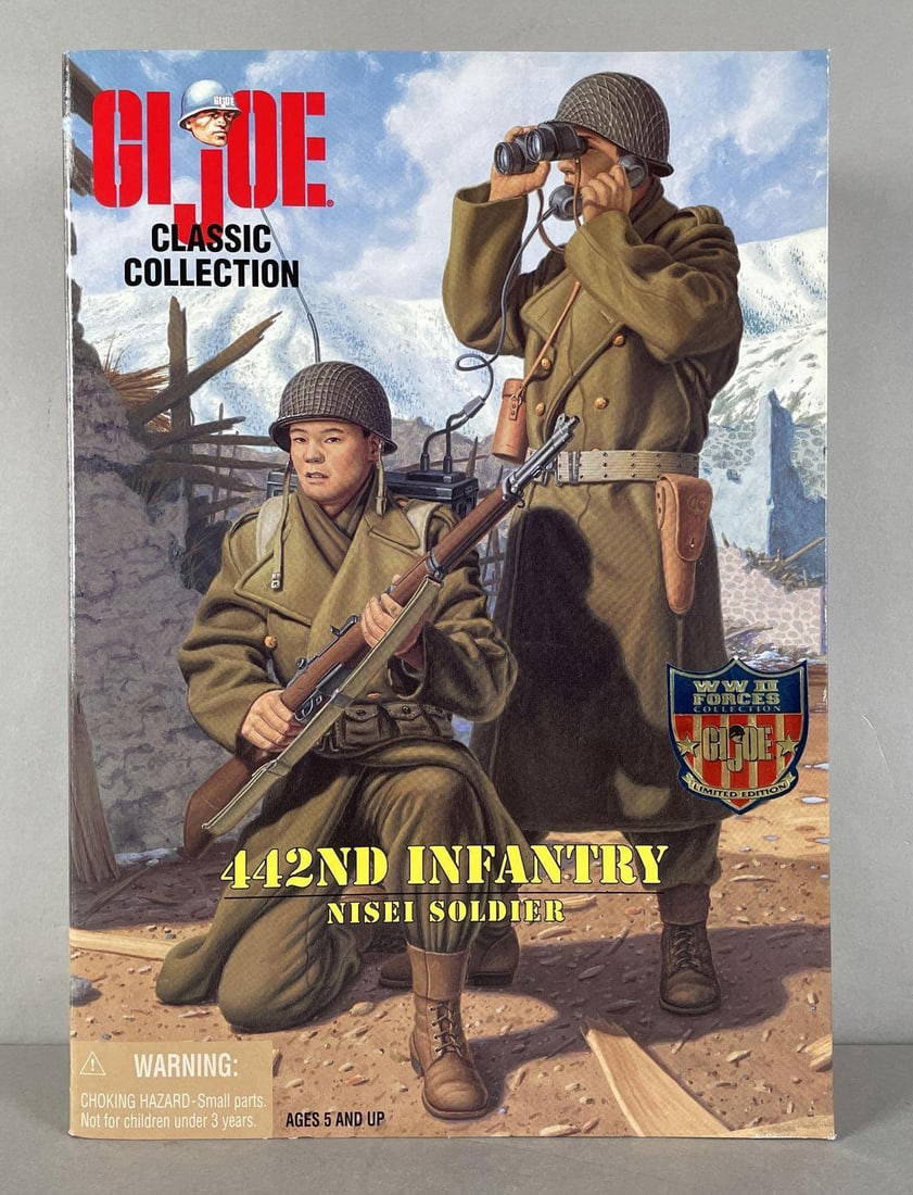 Hasbro G.i. Joe Ww2 442nd Infantry Nisei Soldier Action Figure Auction