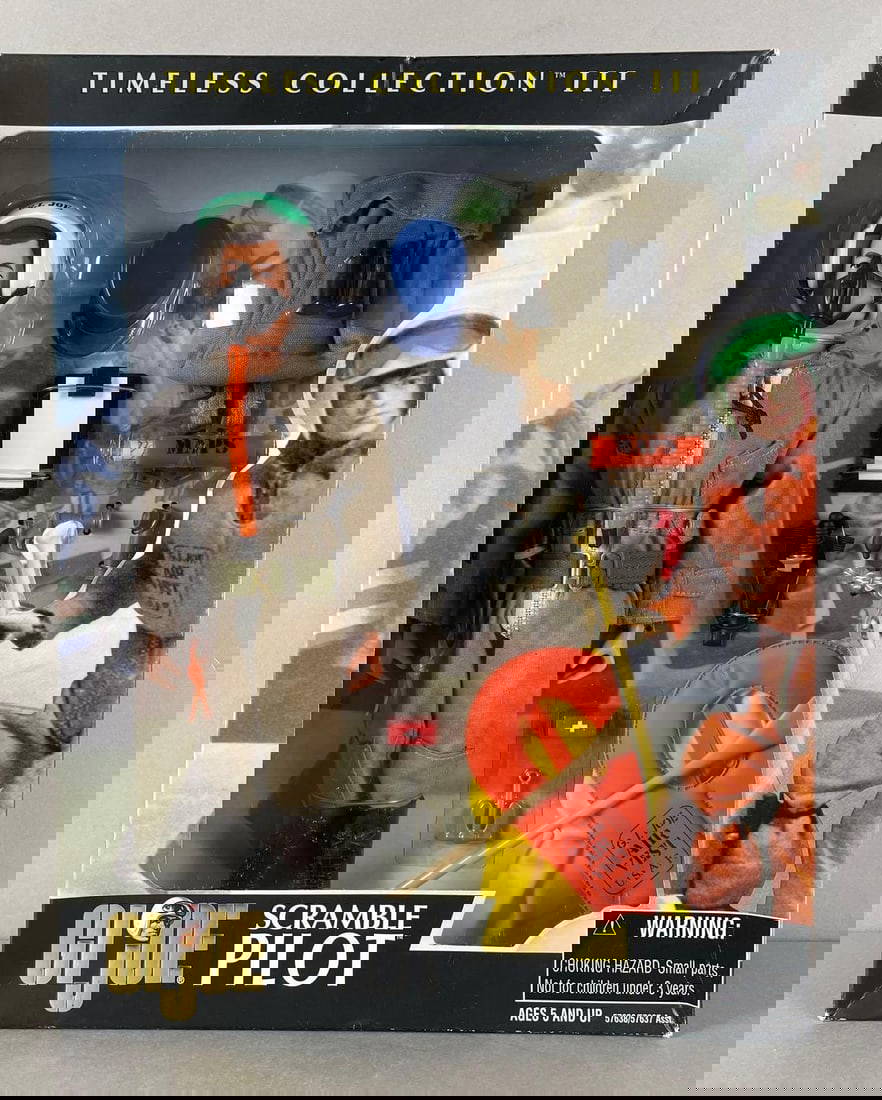 Hasbro G.i. Joe Scramble Pilot Action Figure Auction