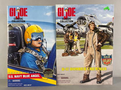 Group Of 2 Hasbro G.i. Joe U.s. Army Tank Commander Action Figures Auction