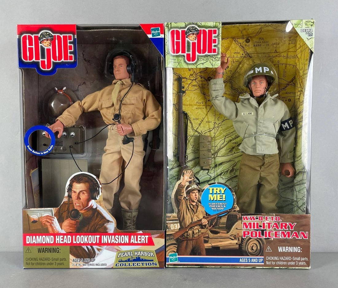 Group Of 2 Hasbro G.i. Joe Ww2 Action Figures Auction