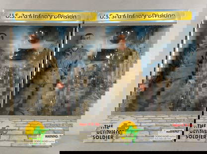 Group Of 2 Hasbro G.i. Joe Ww2 Action Figures Auction