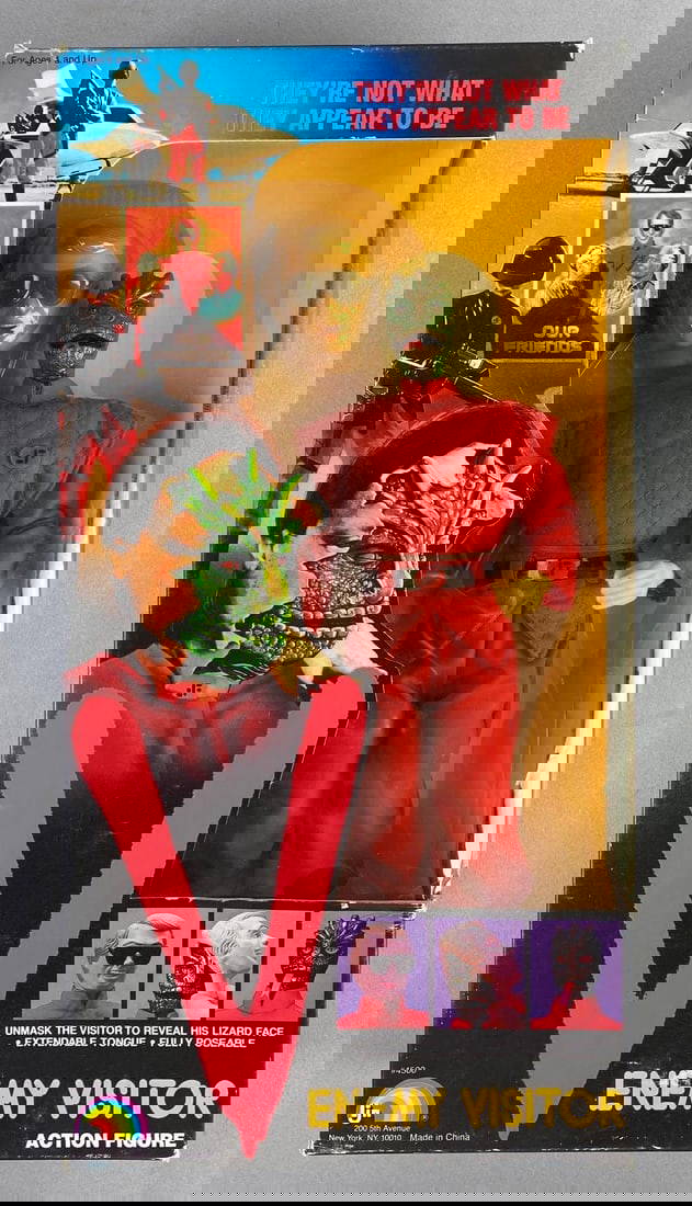 Ljn V Enemy Visitor Action Figure Auction