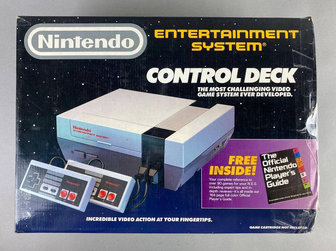 Nintendo Control Deck Entertainment System Auction