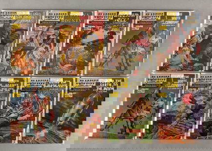 Group Of 8 Classics Illustrated Comic Books