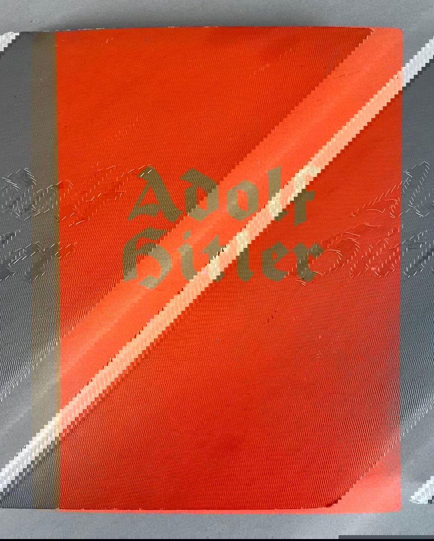 1936 Adolf Hitler Life In Pictures Book Auction