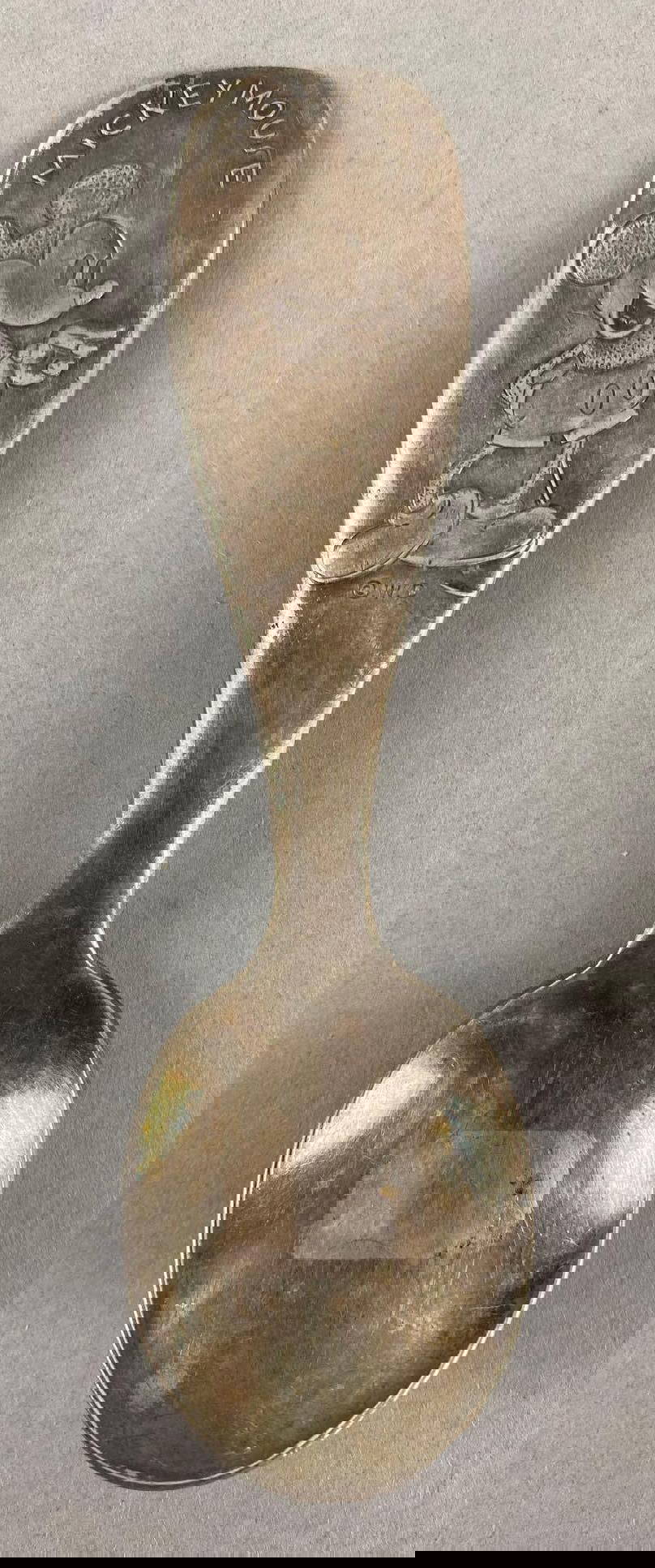 Very Early Branford Silver Plate Mickey Mouse Souvenir Spoon Auction