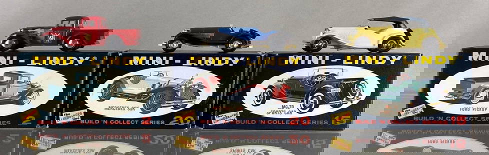 Group Of 3 Lindberg Products Mini-lundy Model Kits Auction