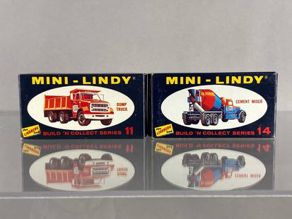 Group Of 3 Lindberg Products Mini-lundy Model Kits Auction