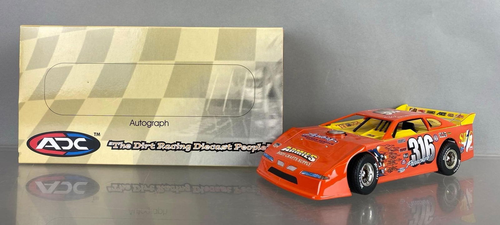 Adc Limited Edition Flying Preacher No. 316 Dirt Late Model Car
