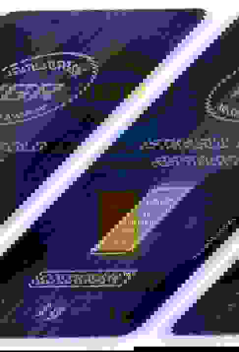 Goldgram Igr Vertical 0.5g 999.9 Fine Gold Ingot / Bar Auction