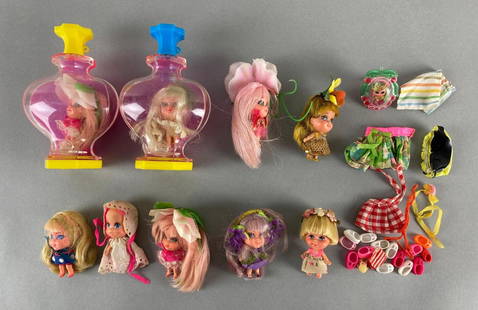 Group Of 5 Mattel Liddle Kiddle Lucky Locket Fashion Dolls Auction