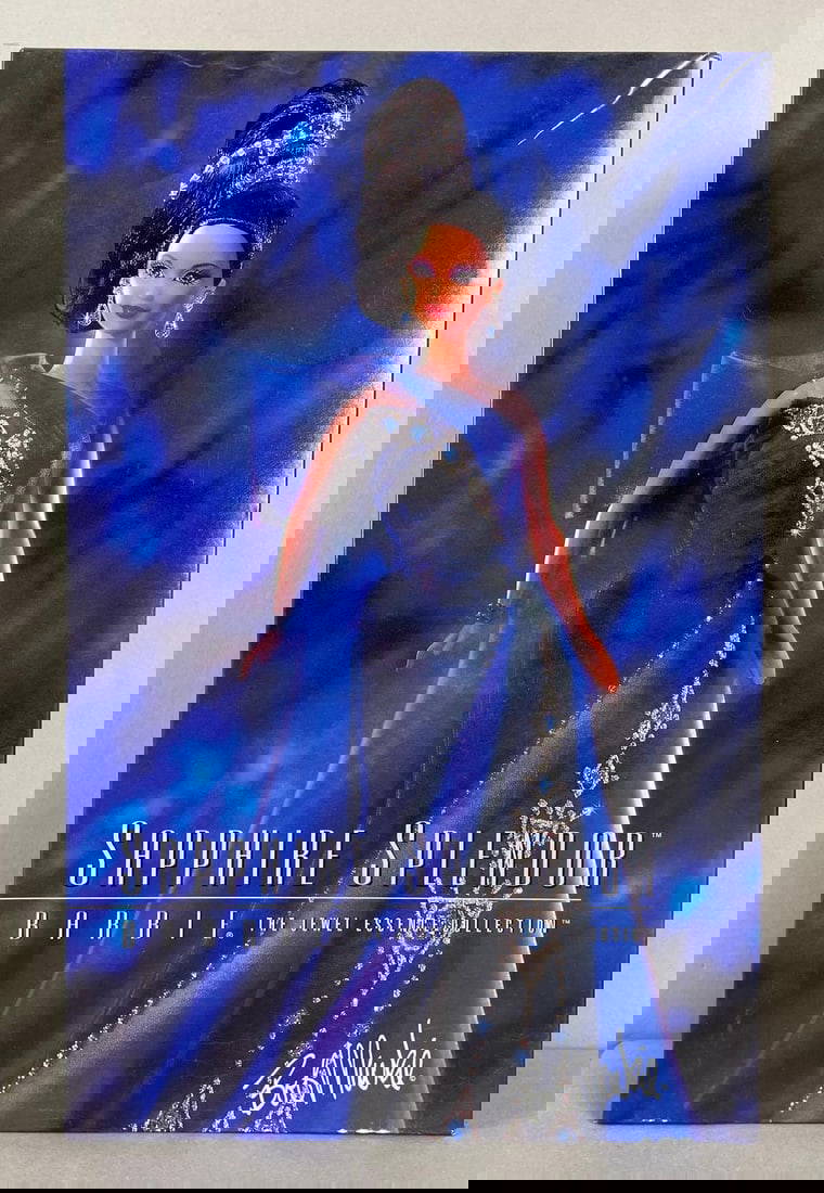 Collector Edition Mattel Sapphire Splendor Barbie Fashion Doll Auction